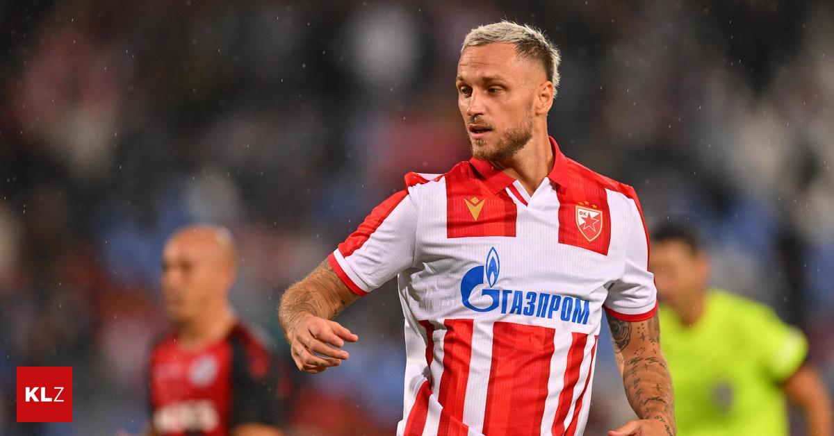 Fußball, Europa League: Verletzter Arnautovic auf Krücken aus dem Stadion gehumpelt